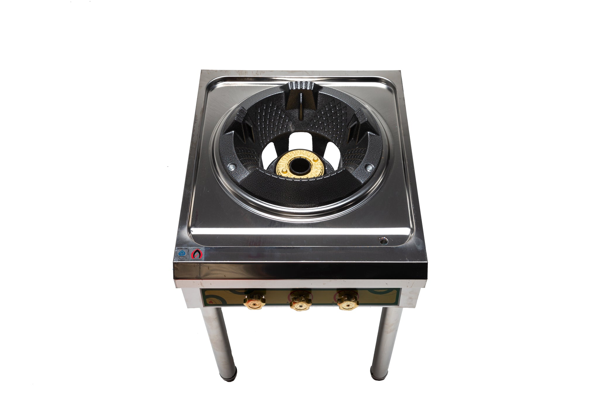 Wok Burner Outdoor, Stainless Steel Standing Portable Wok Station, Out ...